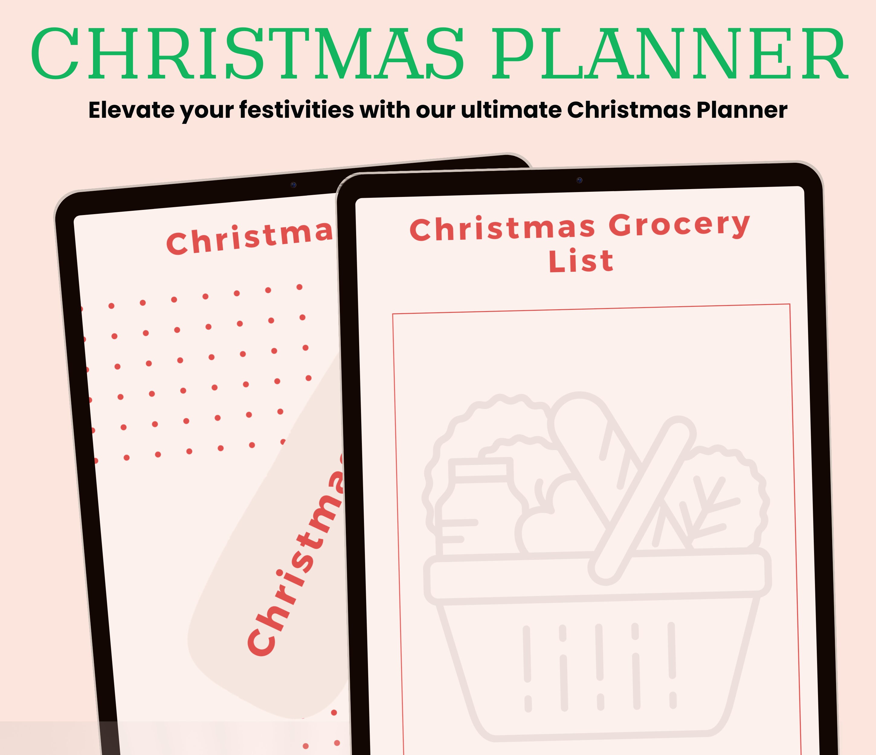 The Ultimate Christmas Printable Planner, Holiday Event Planner ...