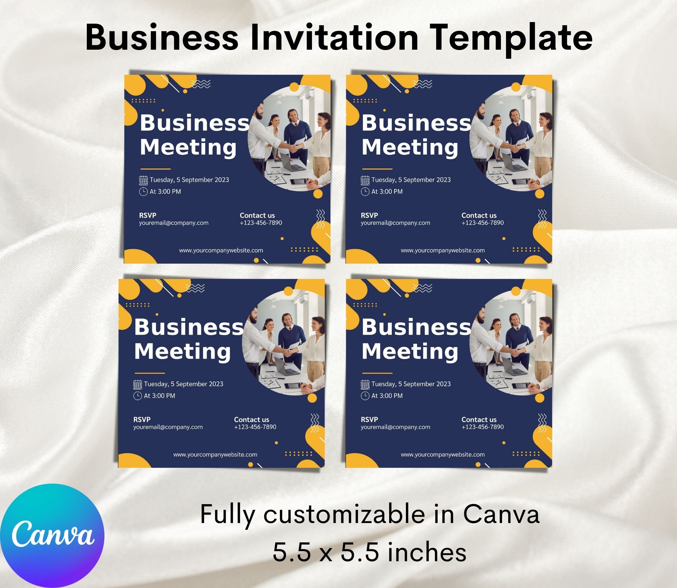 Business Invitation Templates