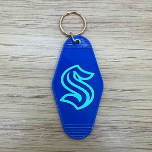 Custom Seattle Kraken Inspired Keychain - Etsy