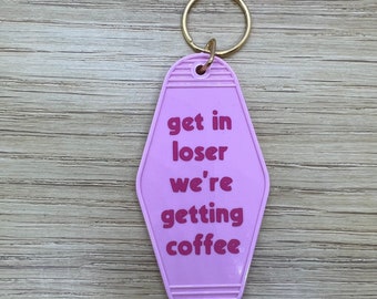 Vintage Inspired, Motel Keychain, Mean Girls Keychain, Clueless ...