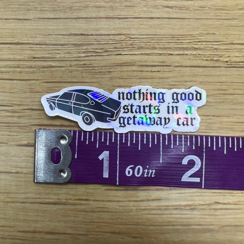 TS Reputation Inspired Holographic Sticker - Etsy