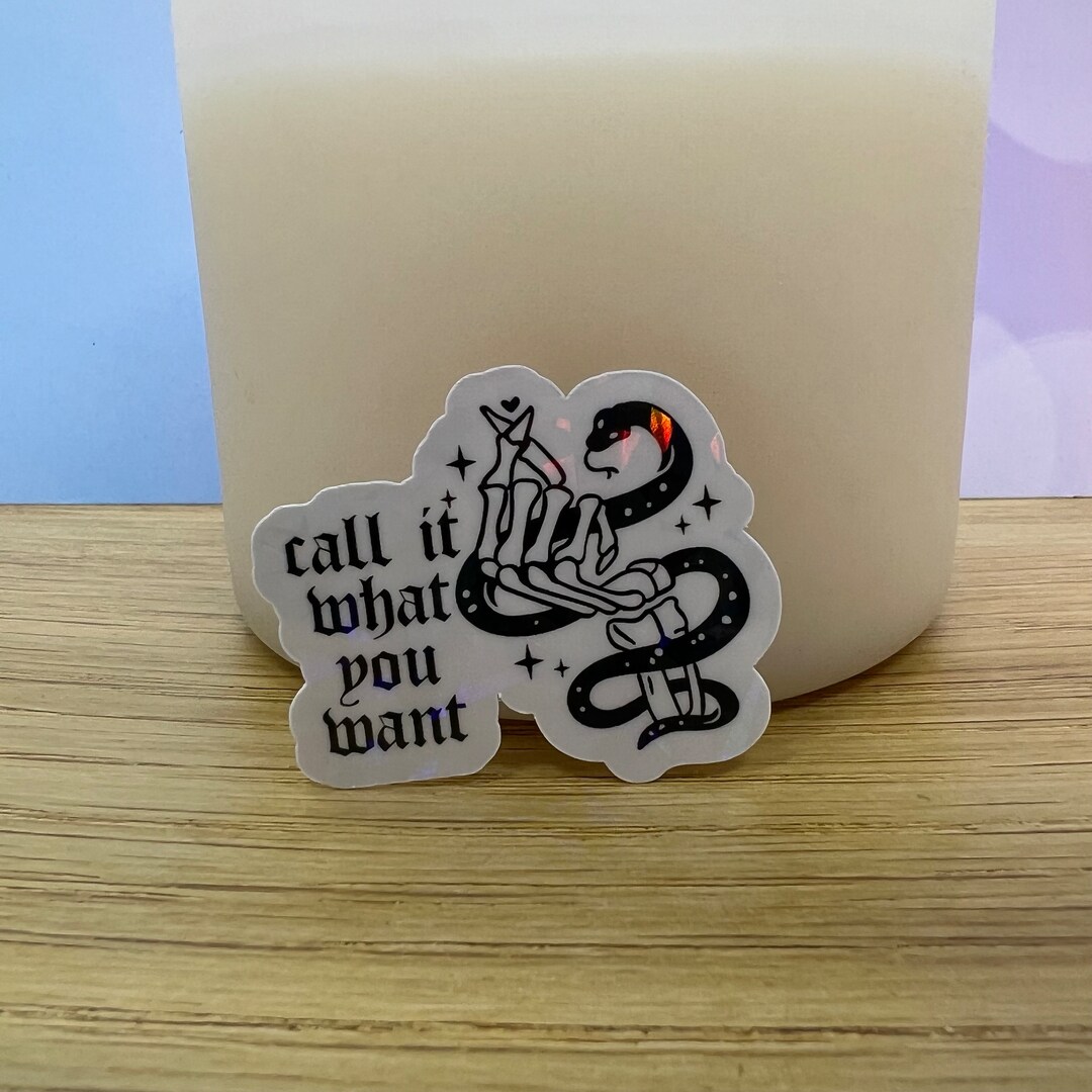 TS Reputation Inspired Holographic Sticker - Etsy