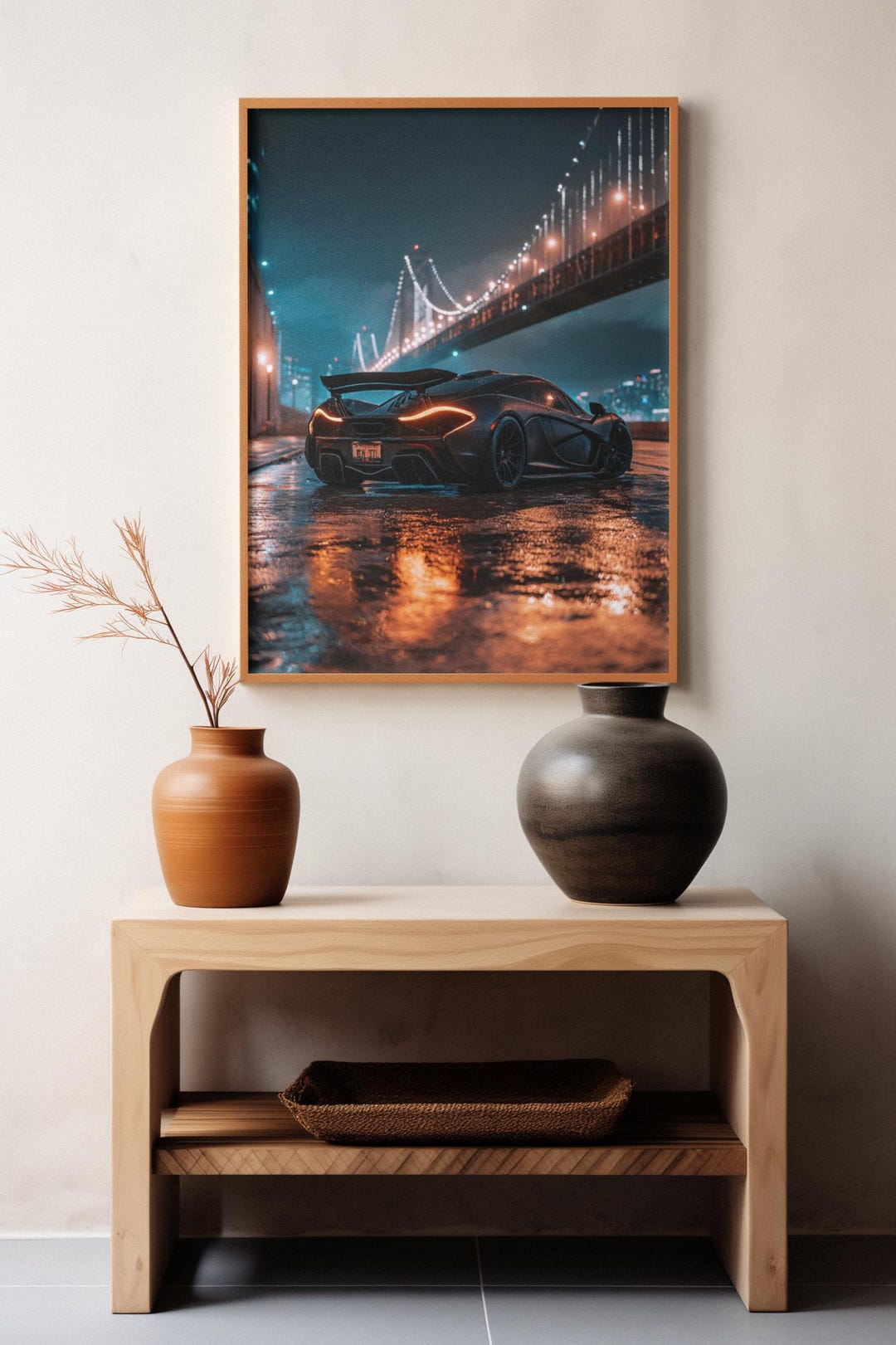 Mclaren P1 Poster – Hypercar Wall Art, Night City Supercar Print - Etsy