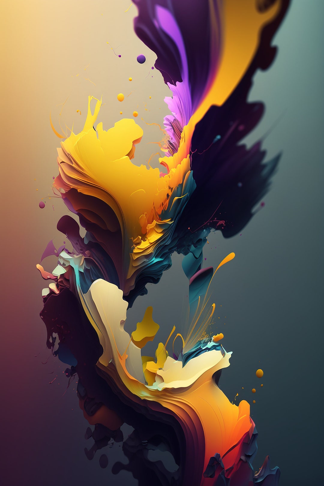 Abstract Printable Wall Art That is High Resolution Wall Art for Any ...