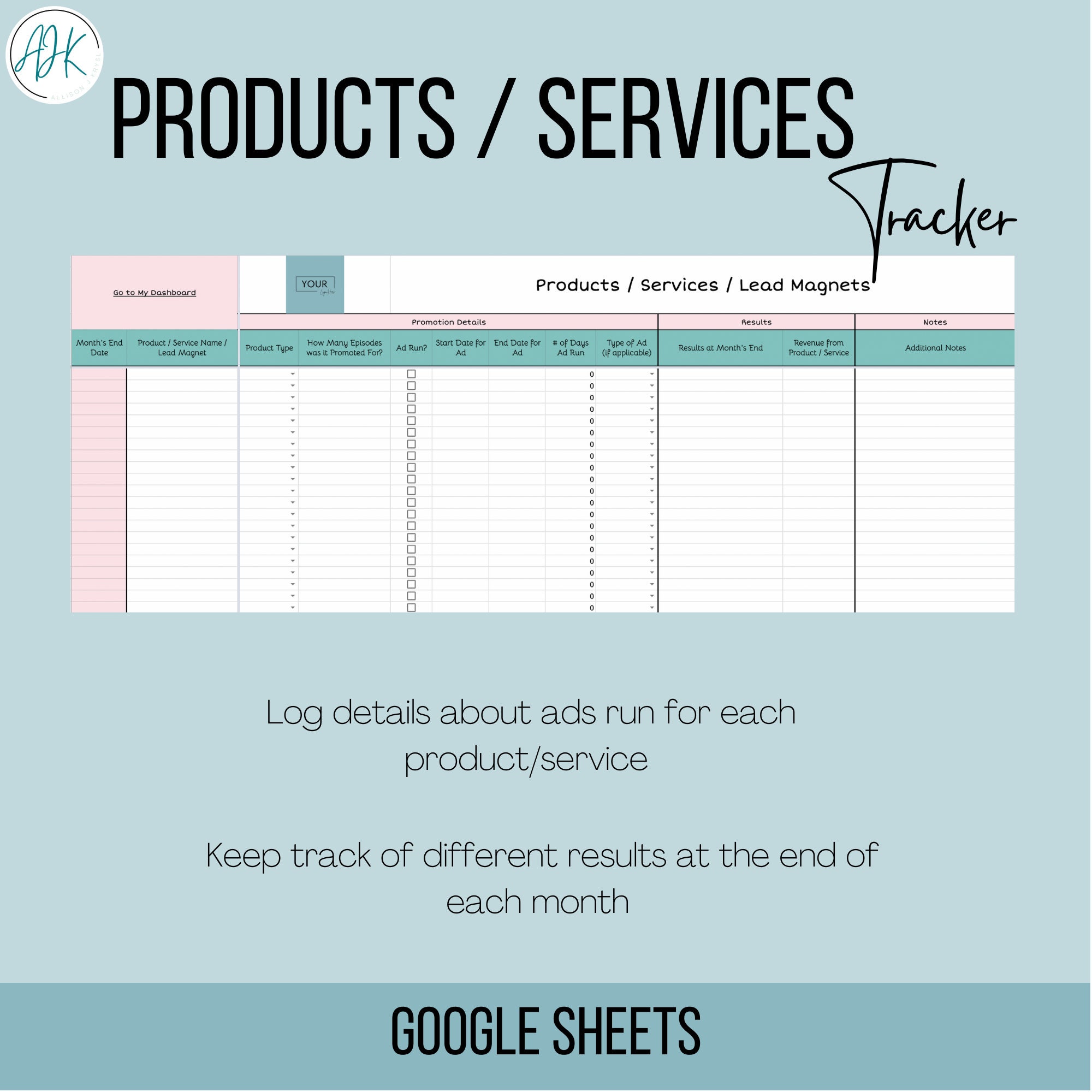 Podcast Template - Metrics Bundle (single-use) - Etsy