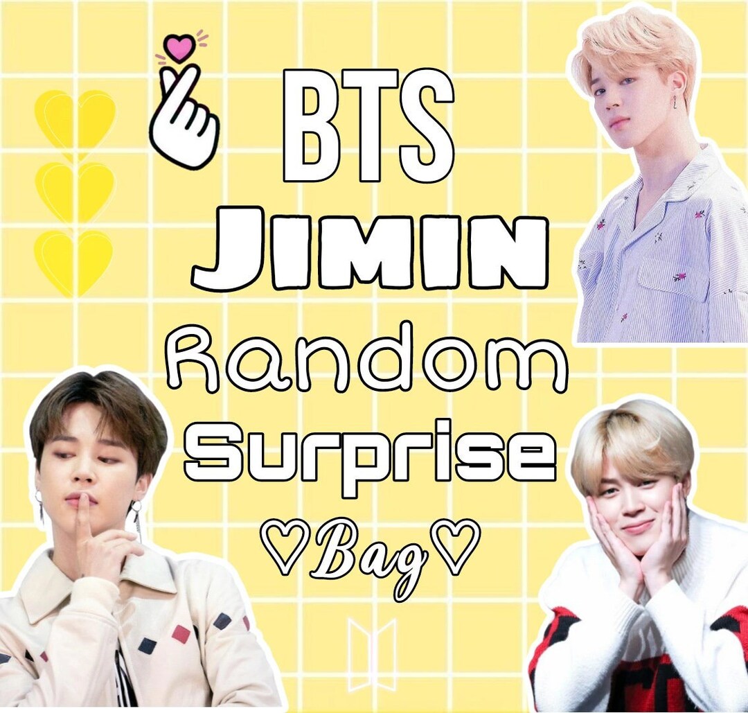 BTS Jimin Surprise Bag - Etsy