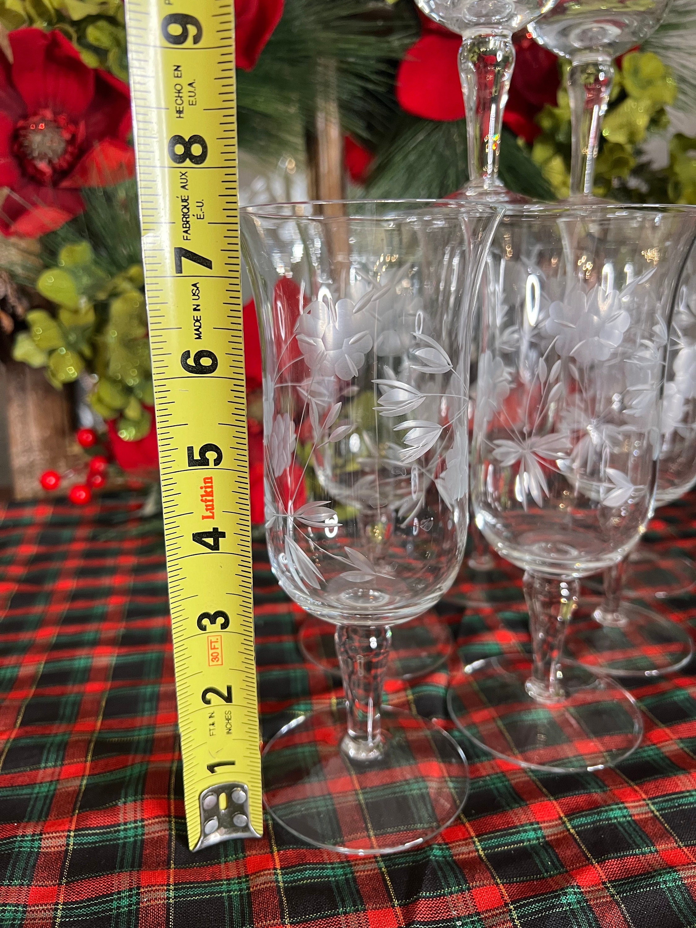 Vintage Princess House Crystal Glasses - Etsy