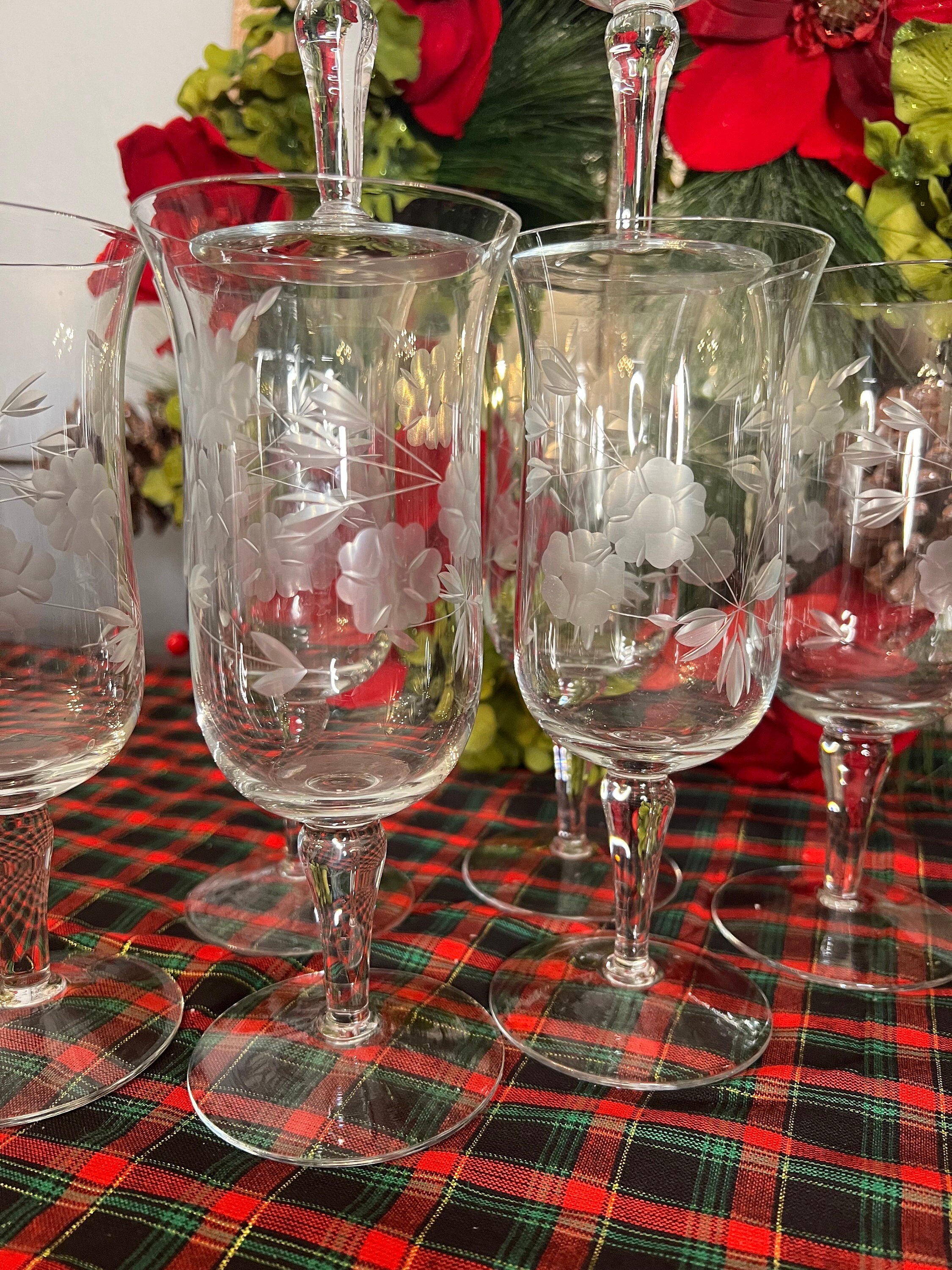Vintage Princess House Crystal Glasses - Etsy