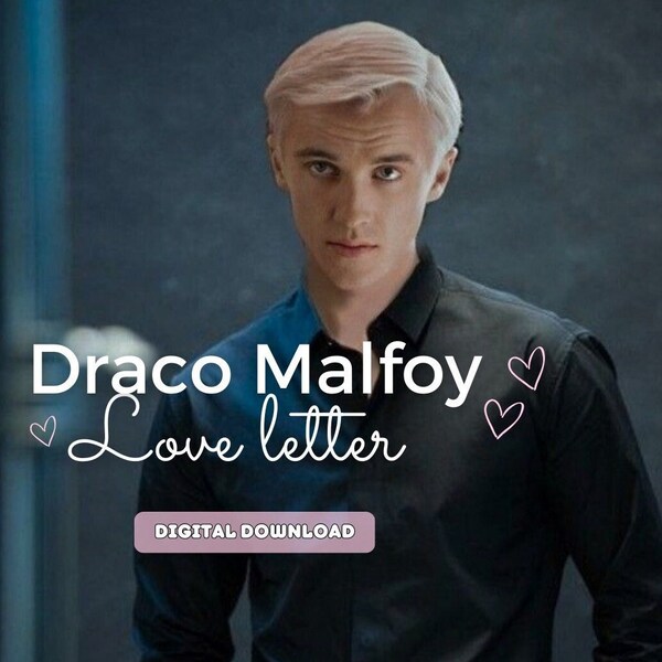 Draco Malfoy - Etsy