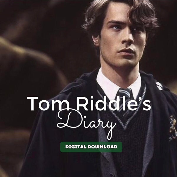 Tom Marvolo Riddle - Etsy