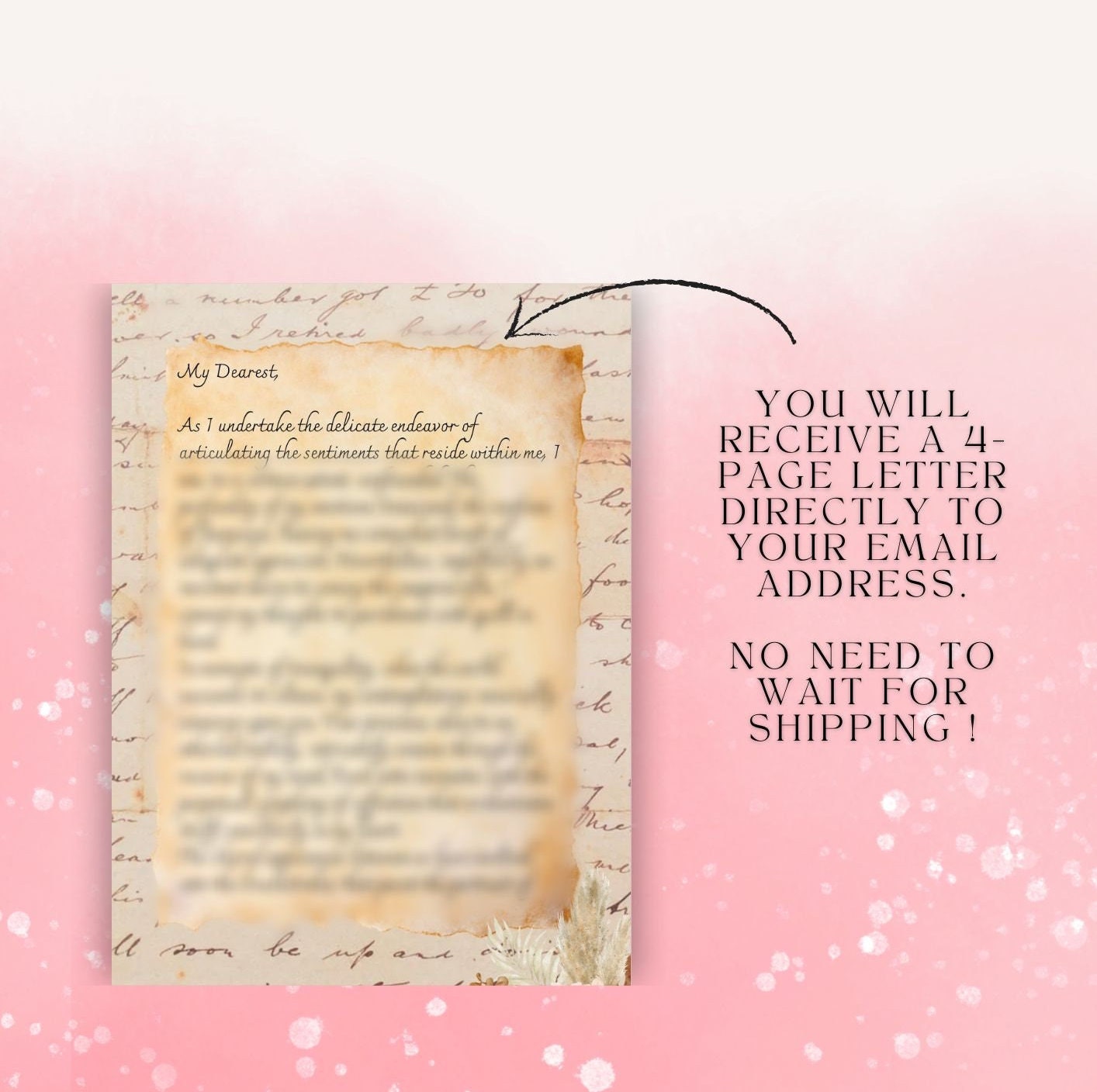 Love Letter From Mr Darcy Pride and Prejudice Jane Austen Book Regency ...