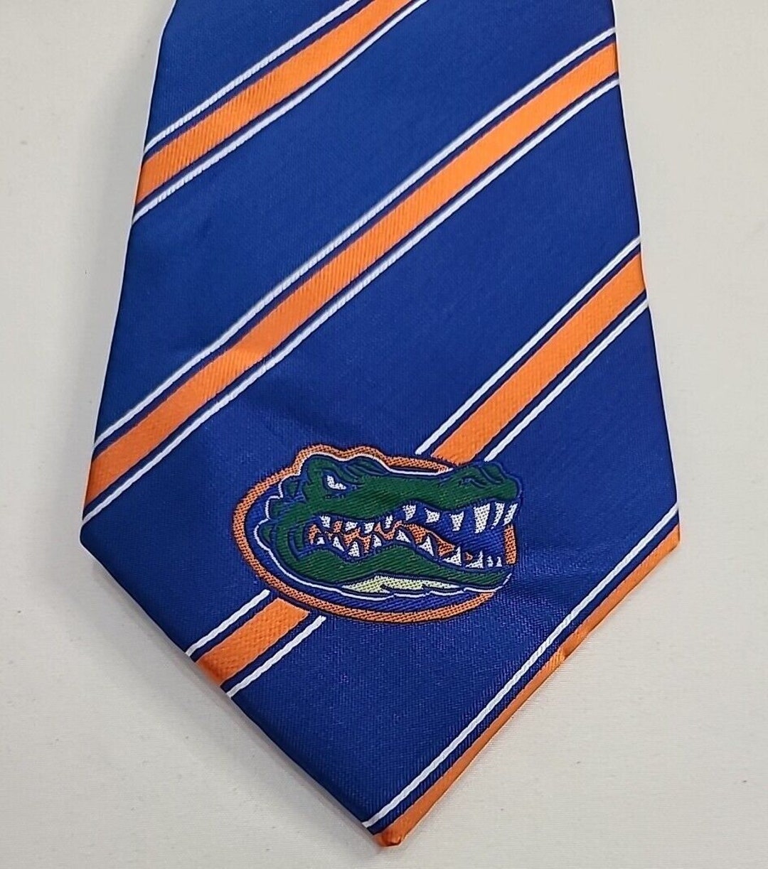 Florida Gators Mens Embroidered Neck Tie Eagles Wings Blue/orange ...