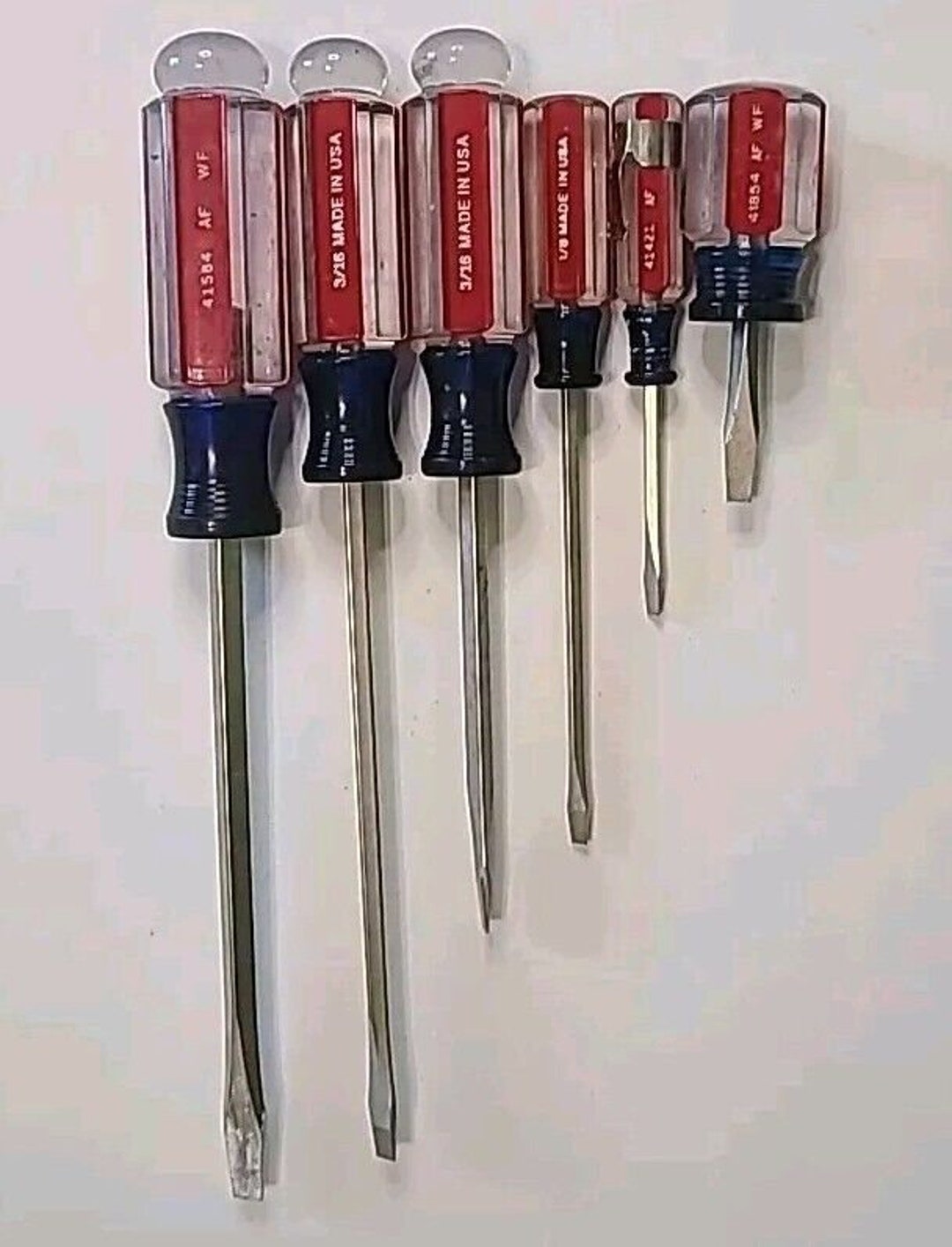 Craftsman Slotted Flat Screwdriver Set of 6 Made in USA - Etsy