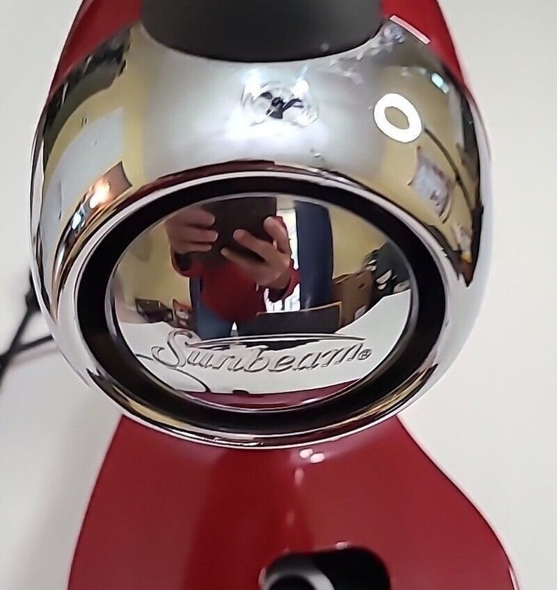 Sunbeam Mixmaster Heritage Series Red Countertop Mixer 2364 Stand Only ...