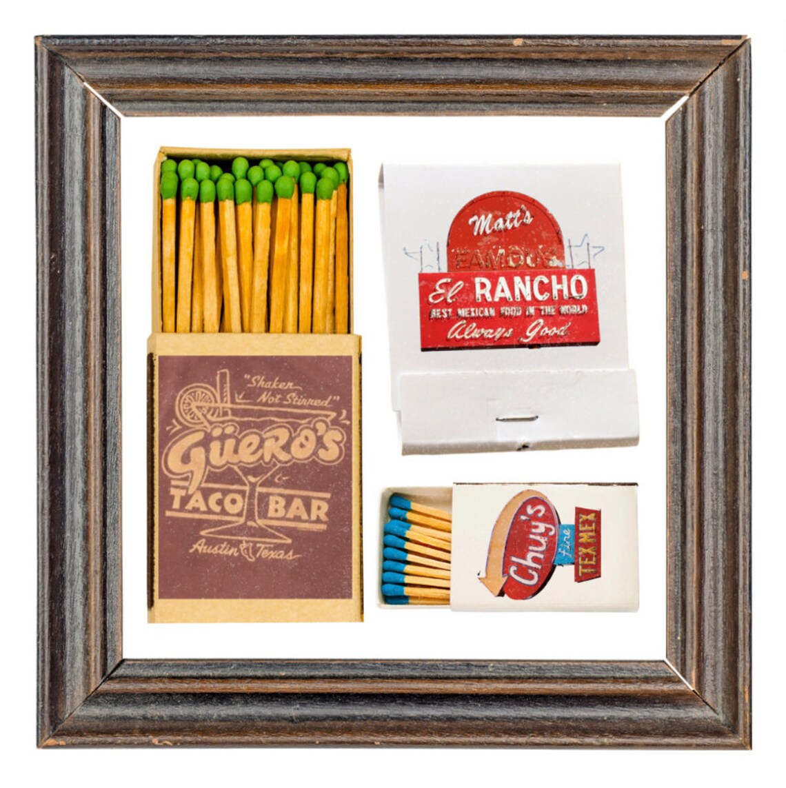 Austin, Texas Matchbox Artwork - Etsy