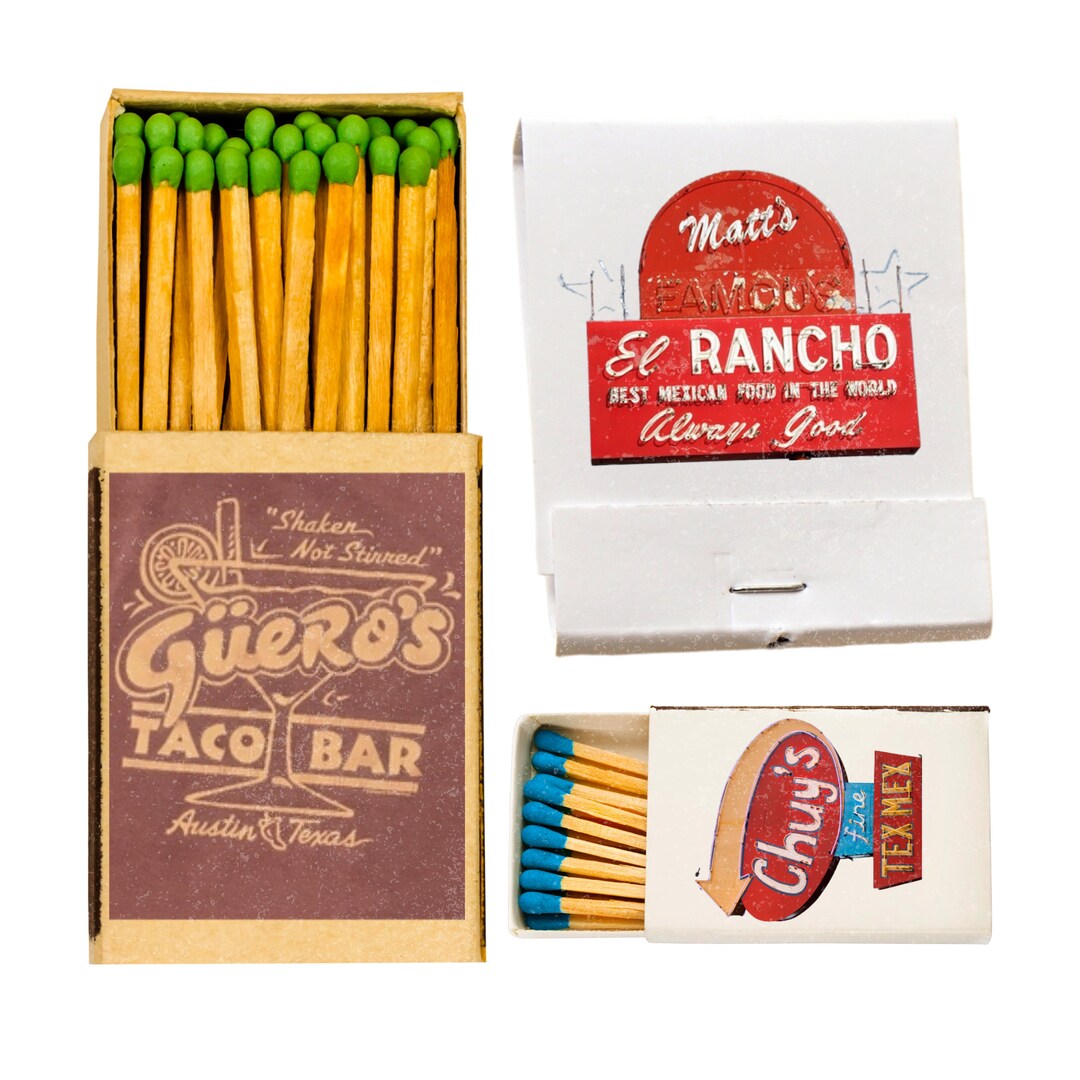 Austin, Texas Matchbox Artwork - Etsy