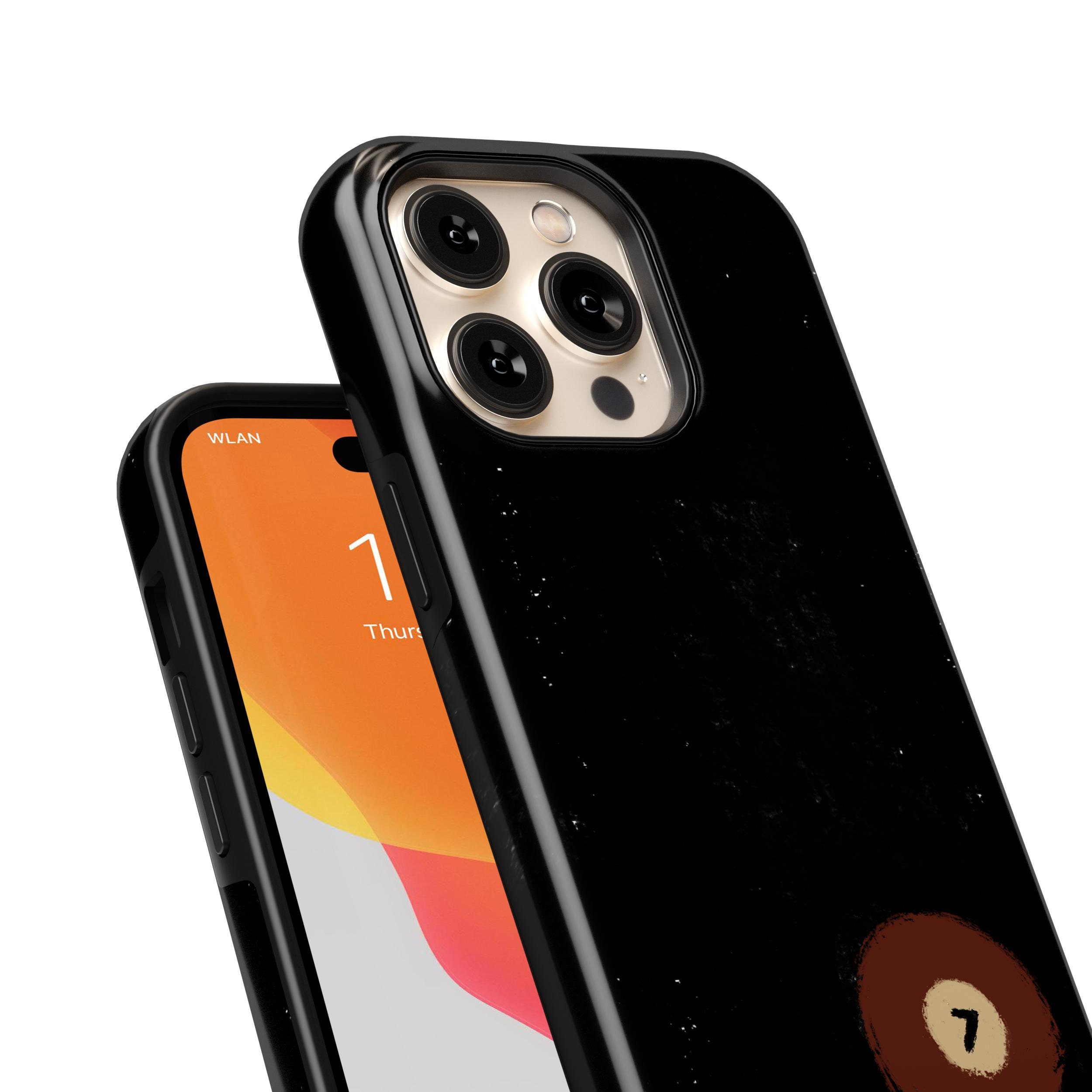 Cool Girl Aesthetic Lucky 7 Ball Tough iPhone Case for iPhone 15 ...