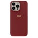 Red Custom Genuine Pebble Leather iPhone Case, Classy, Personalization ...