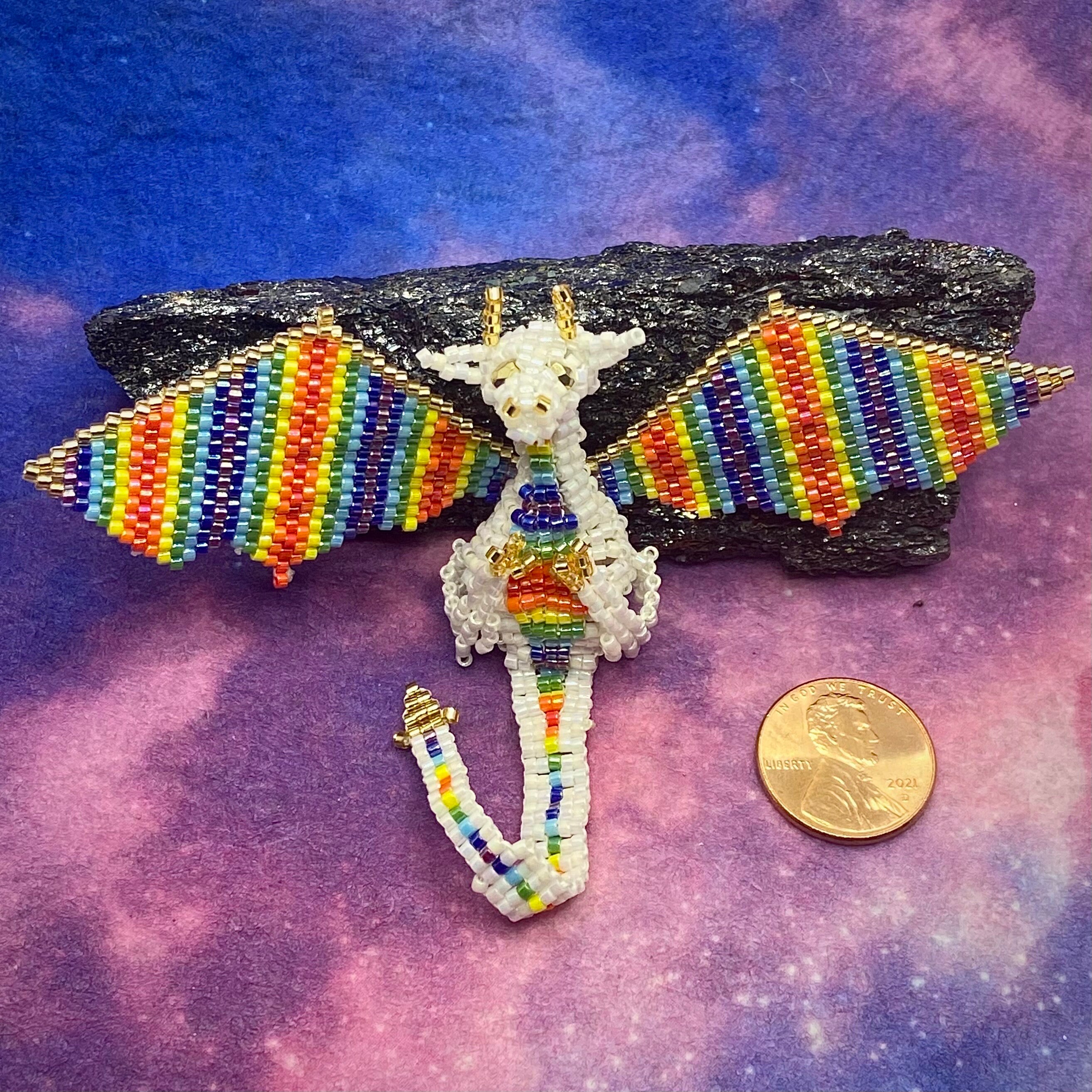Beaded Dragon Figure - Etsy