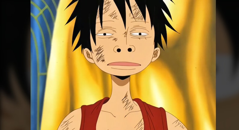 Goofy Luffy Ultra Instinct. Luffy Vs Enel in Skypiea, One Piece - Etsy