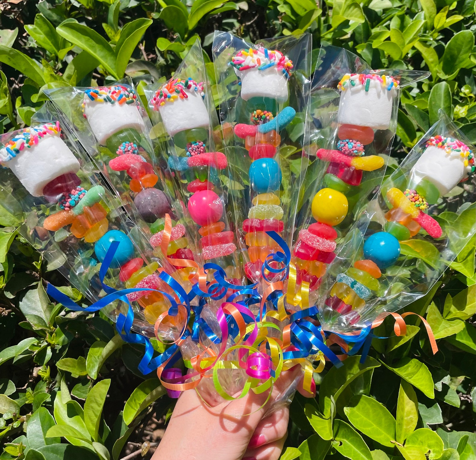 10+ Custom Candy Kabobs! Birthday Party Favors, Party Decor, Birthday ...