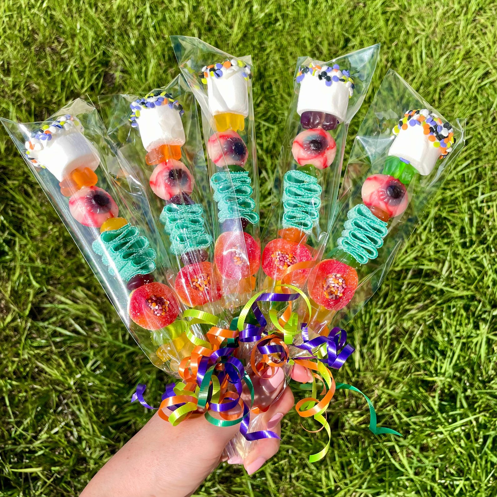 10+ Halloween Candy Kabobs! Birthday Party Favors, Halloween Party ...