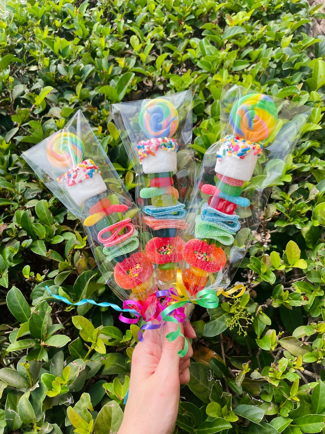 15+ Custom Candy Kabobs! Birthday Party Favors, Party Decor, Birthday ...