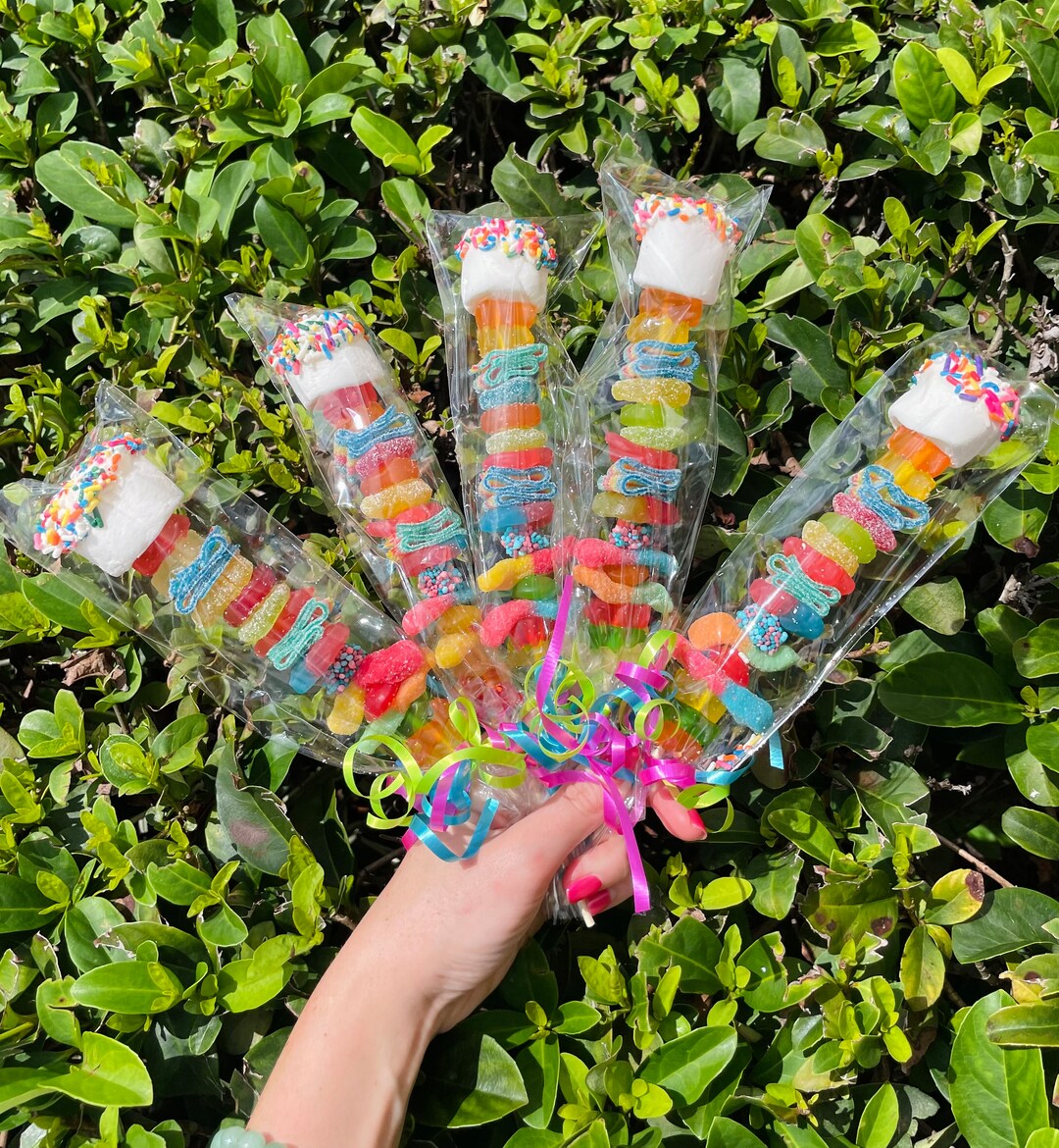 15+ Custom Candy Kabobs! Birthday Party Favors, Party Favor, Halloween ...
