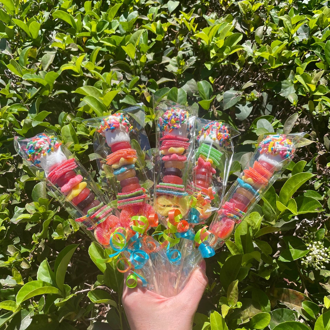 10+ FREE SHIP Candy Kabobs! Birthday Party Favors, Party Decor ...