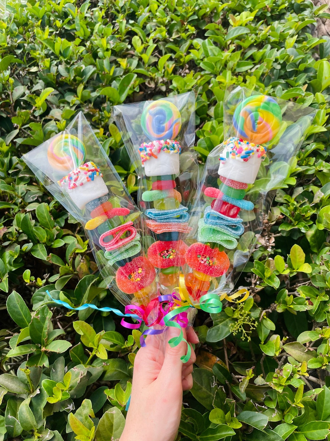 10+ Candy Kabobs! Birthday Party Favors, Party Decor, Birthday Treat ...