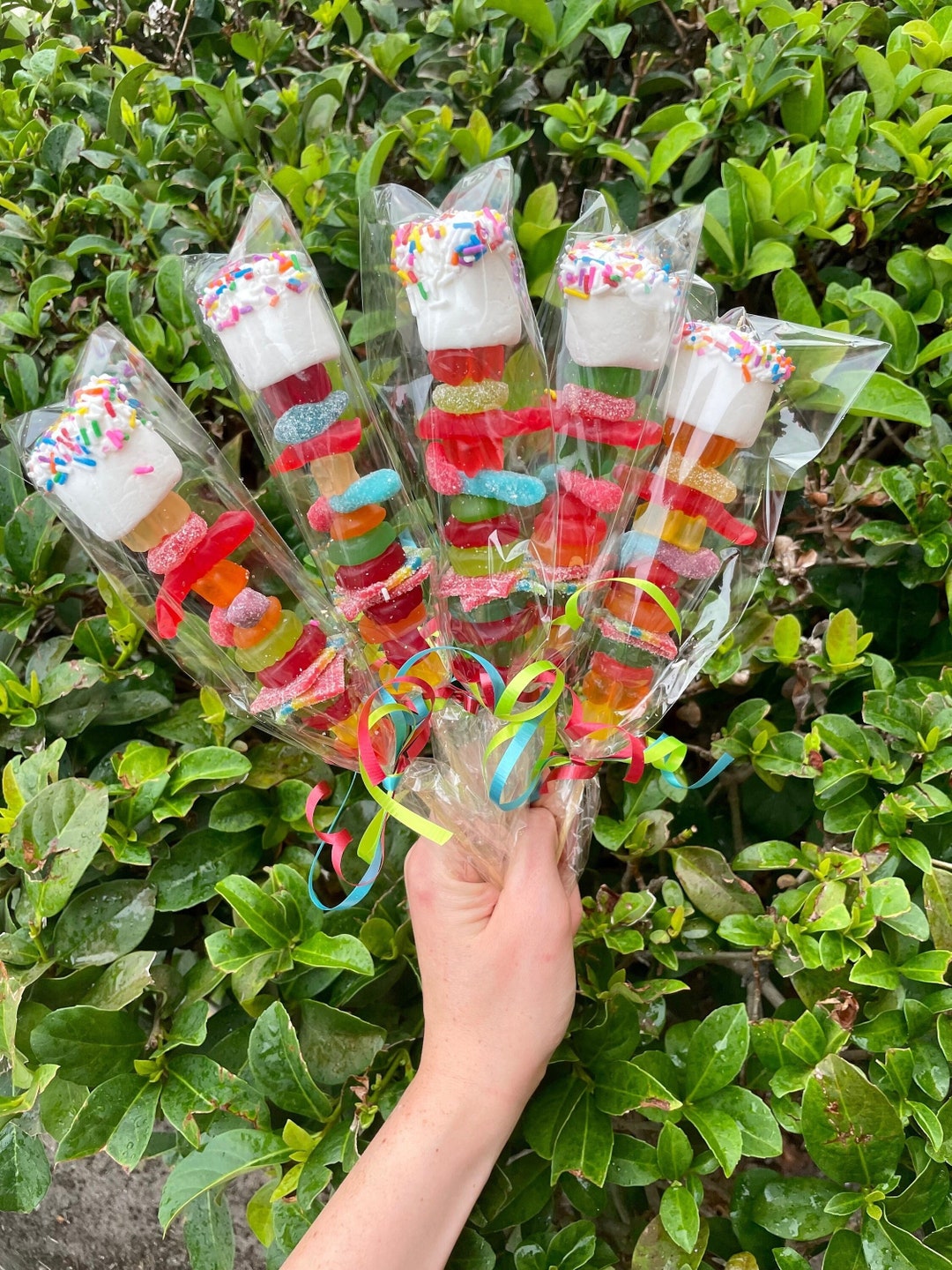 15 Custom Candy Kabobs! Birthday Party Favors, Party Decor, Birthday ...