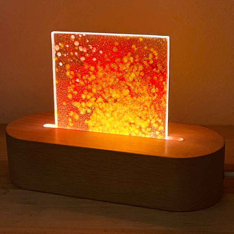 Fused Glass Nightlights - Etsy