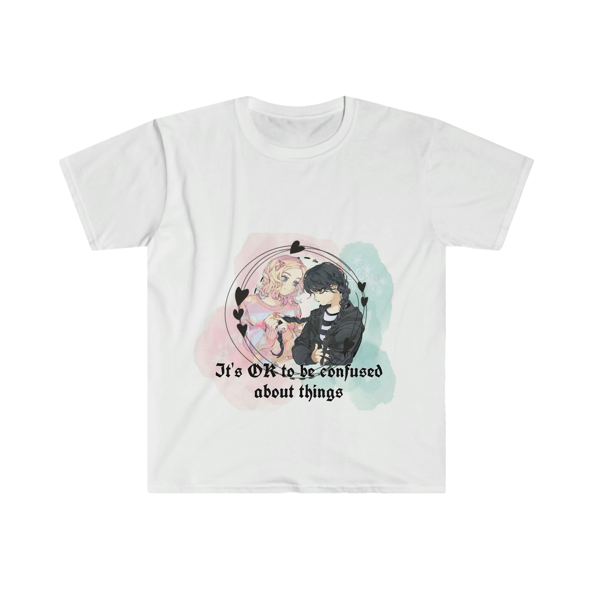 Edith And Wednesday Addams Its Ok To Be Confused Lgbtq Unisex Etsy