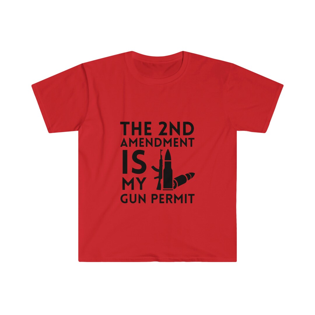 My Gun Permit, 2nd Amendment, Bullets - Etsy