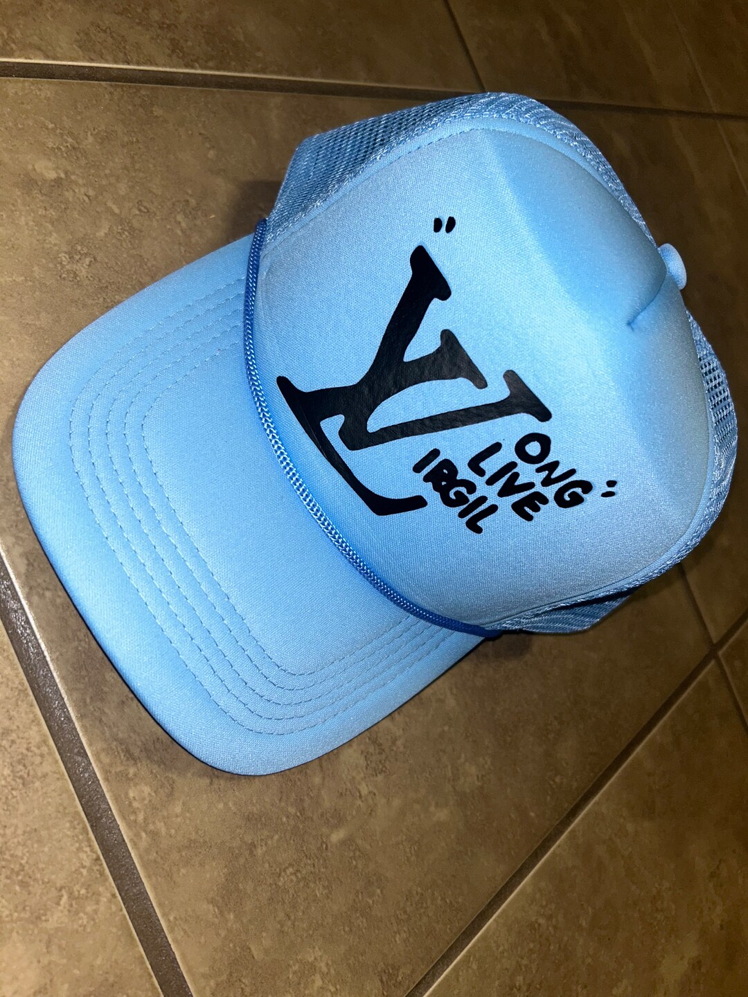 Long Live Virgil Trucker Hat Limited - Etsy