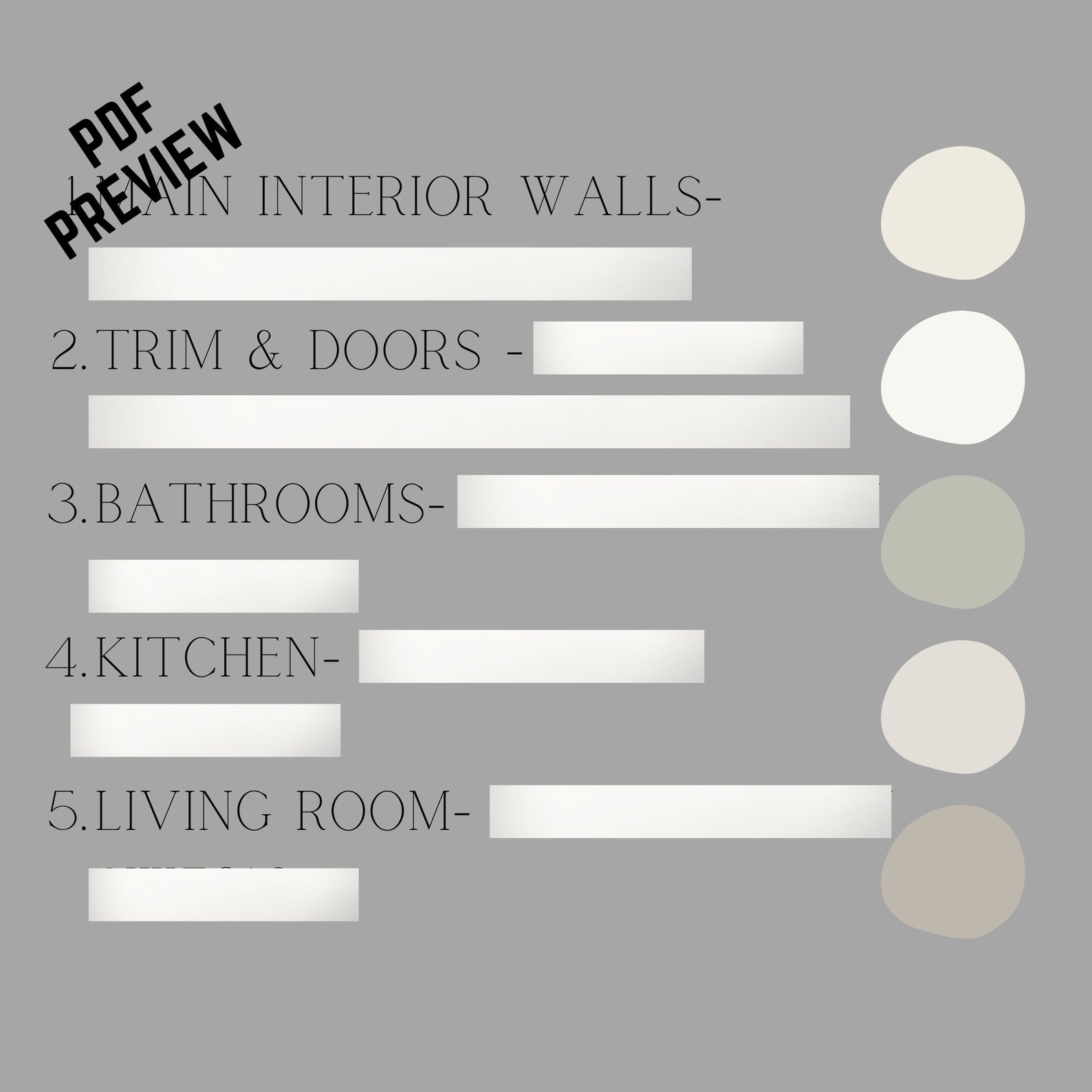 5 Ideas For Your Whole House Color Palette From Sherwin Williams – VSMNK