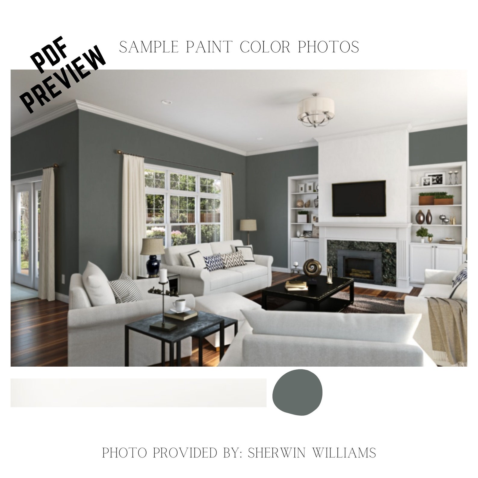 Transitional Paint Concepts, Modern Palette, Sherwin Williams, Interior ...