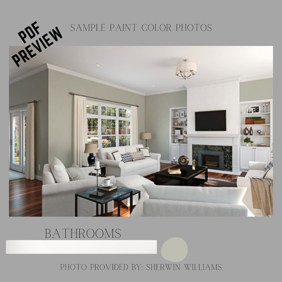 Whole House Paint Concepts, Modern Palette, Sherwin Williams, Interior ...