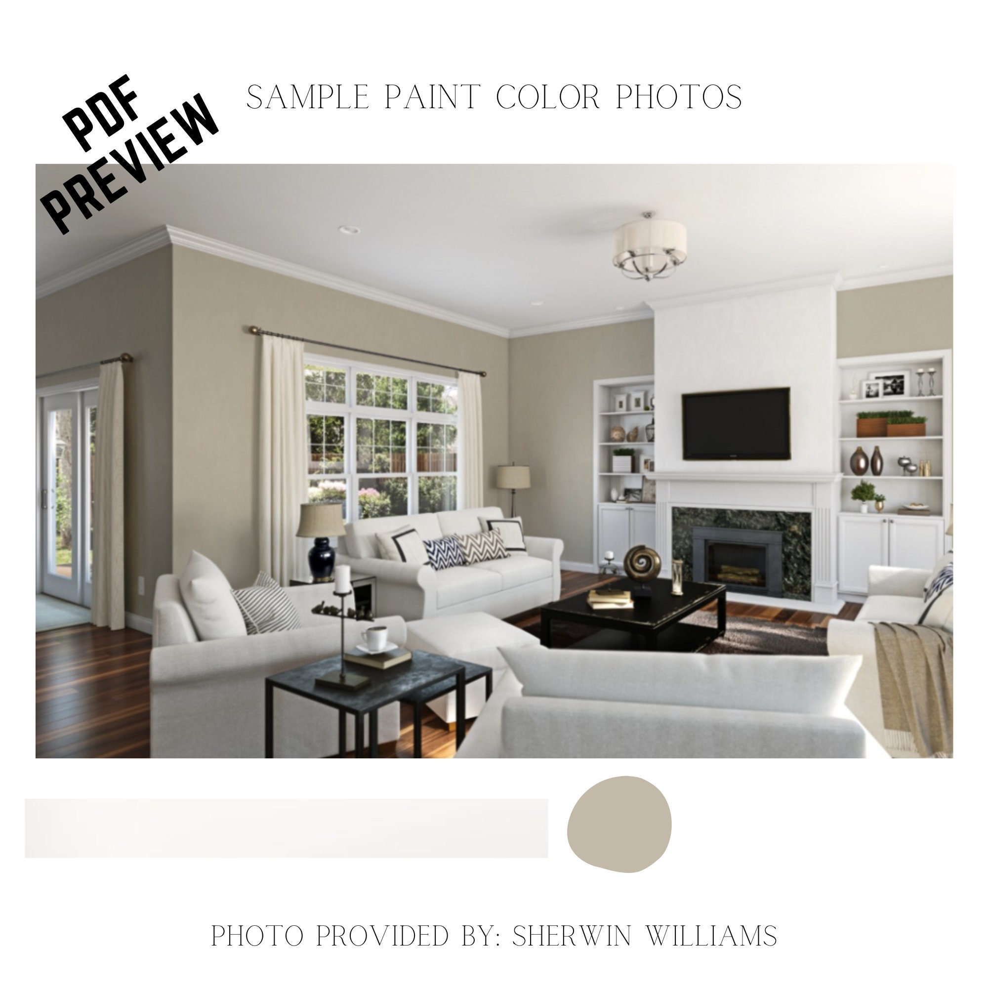 Transitional Paint Concepts, Modern Palette, Sherwin Williams, Interior ...