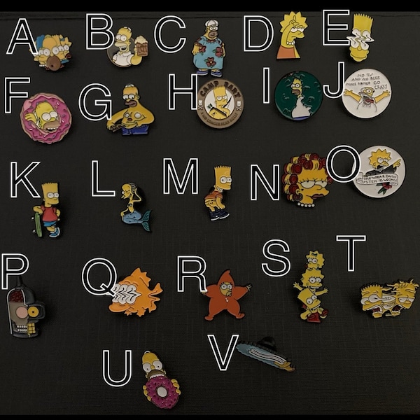 Simpsons Pins - Etsy