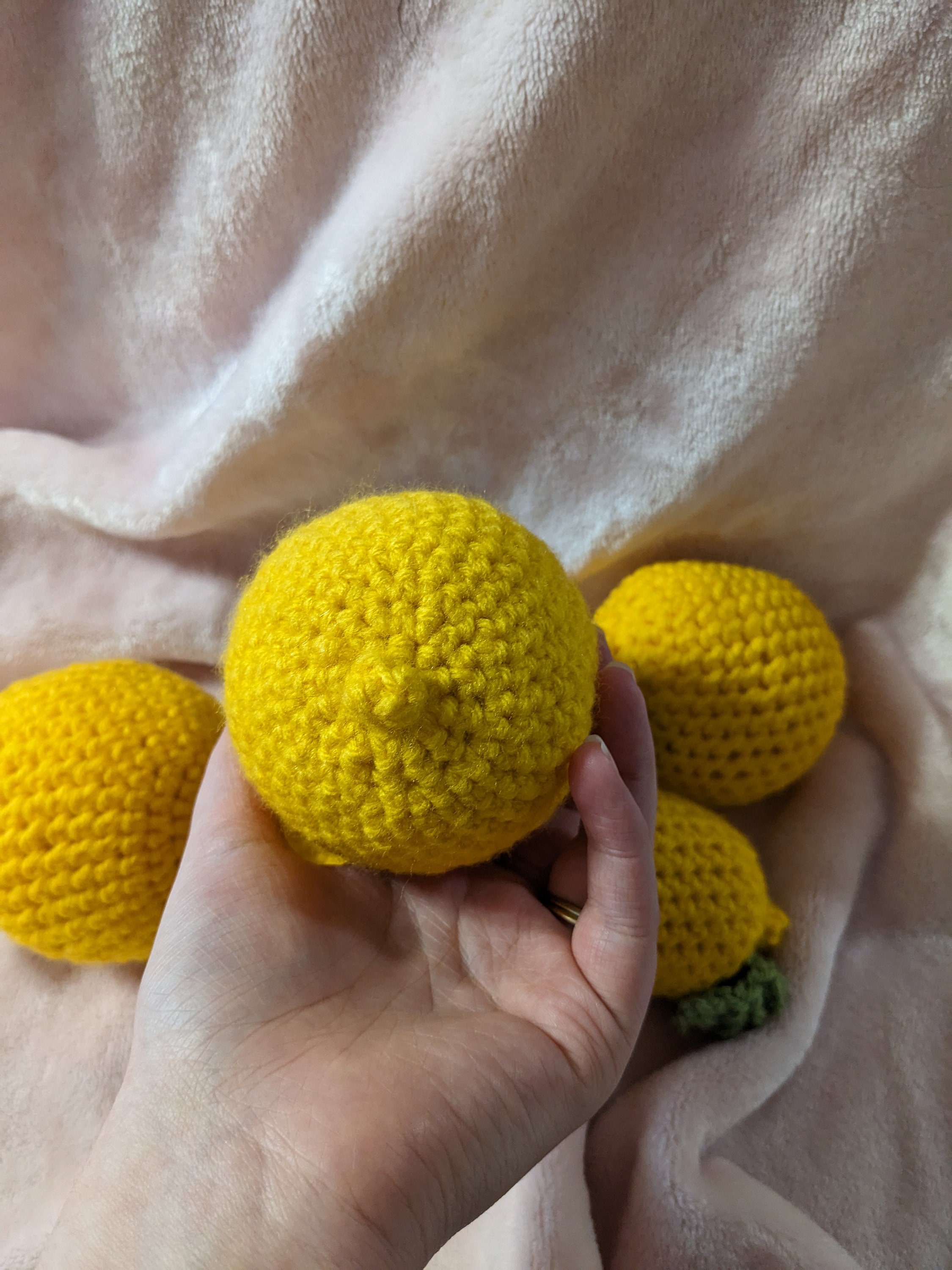 Crochet Lemon - Etsy