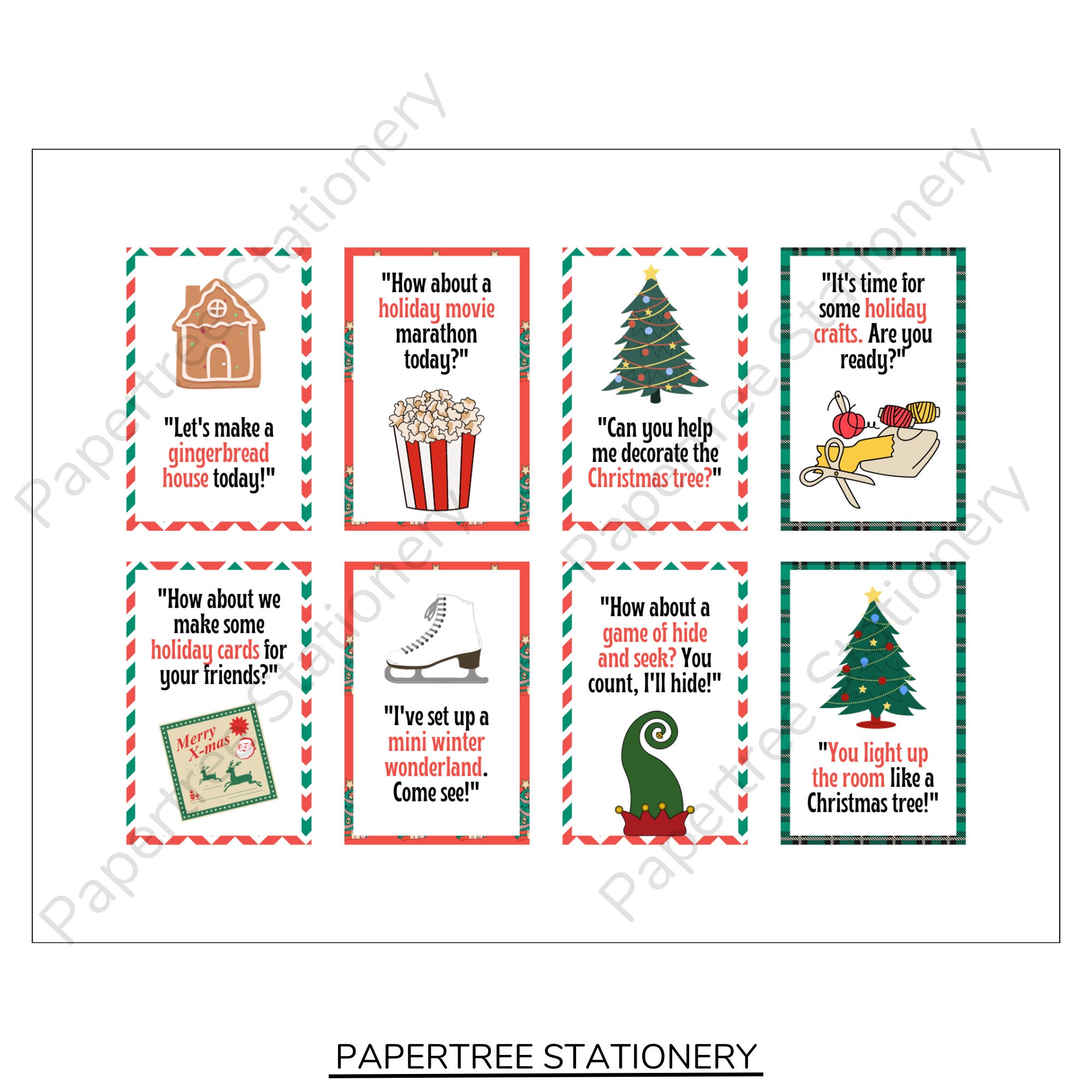 40 Printable Elf Notes PDF Instant Digital Download DIY Elf Templates ...