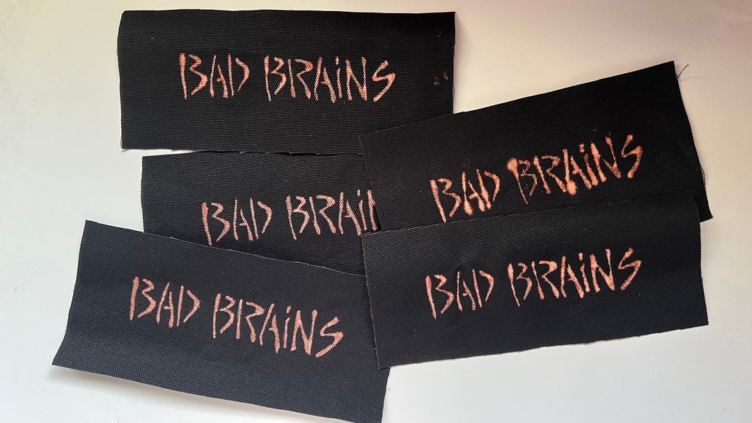 Bad Brains Patch, Bleached Punk Patches - Etsy