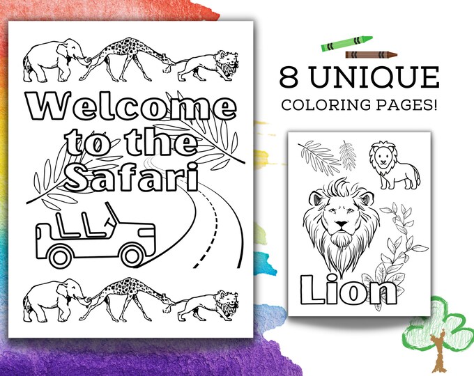 Giraffe Paper Bag Puppet Black & White for Coloring - Etsy