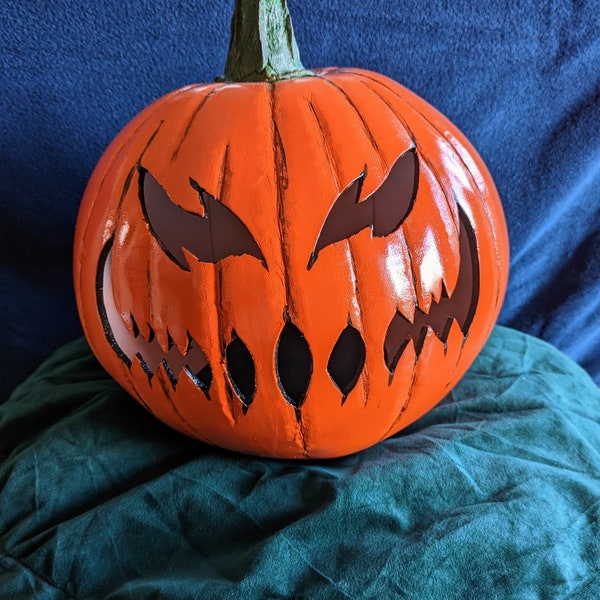 Pumpkin Head Mask - Etsy