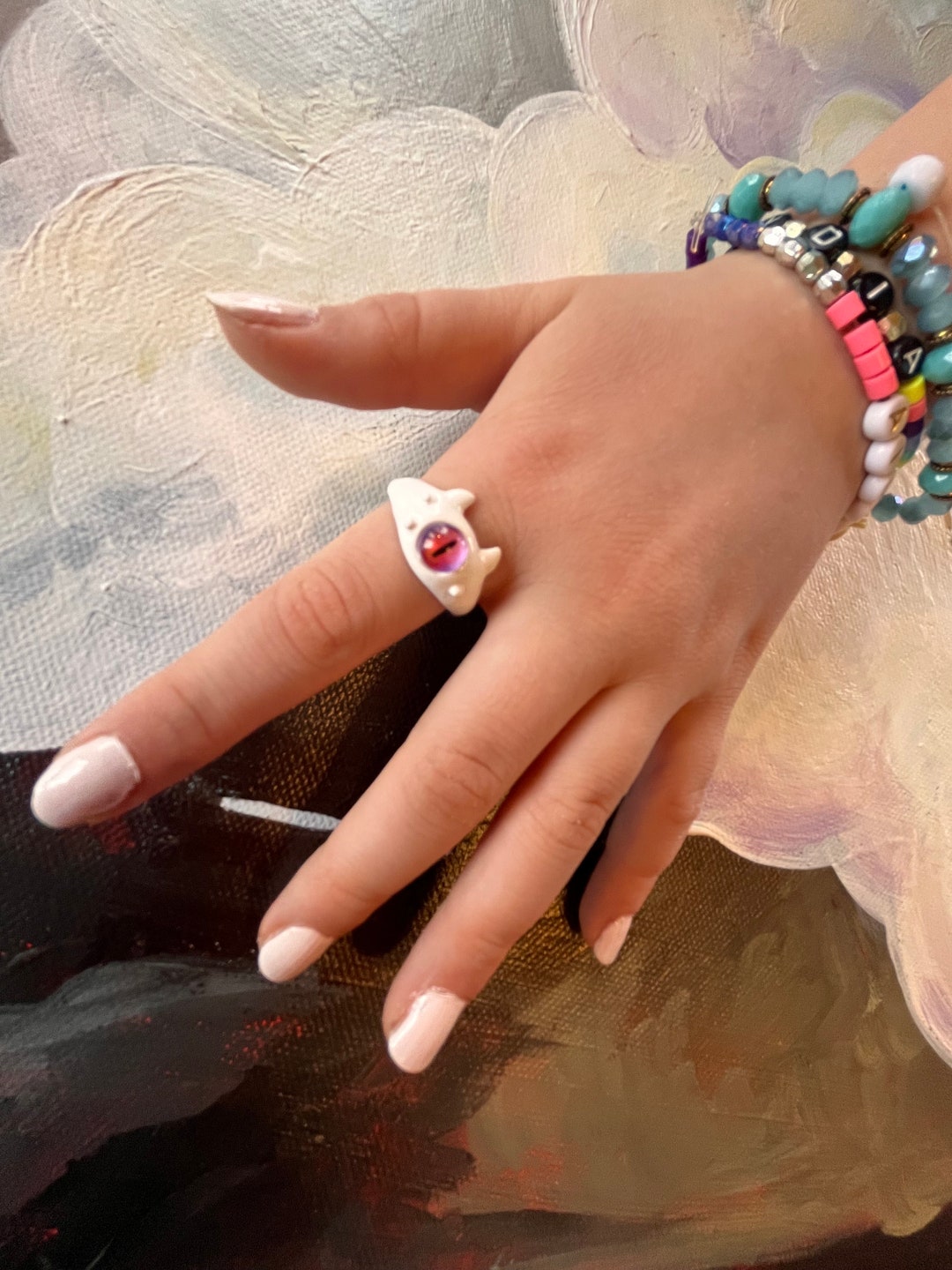 Adjustable Monster Ring- Booshie - Etsy
