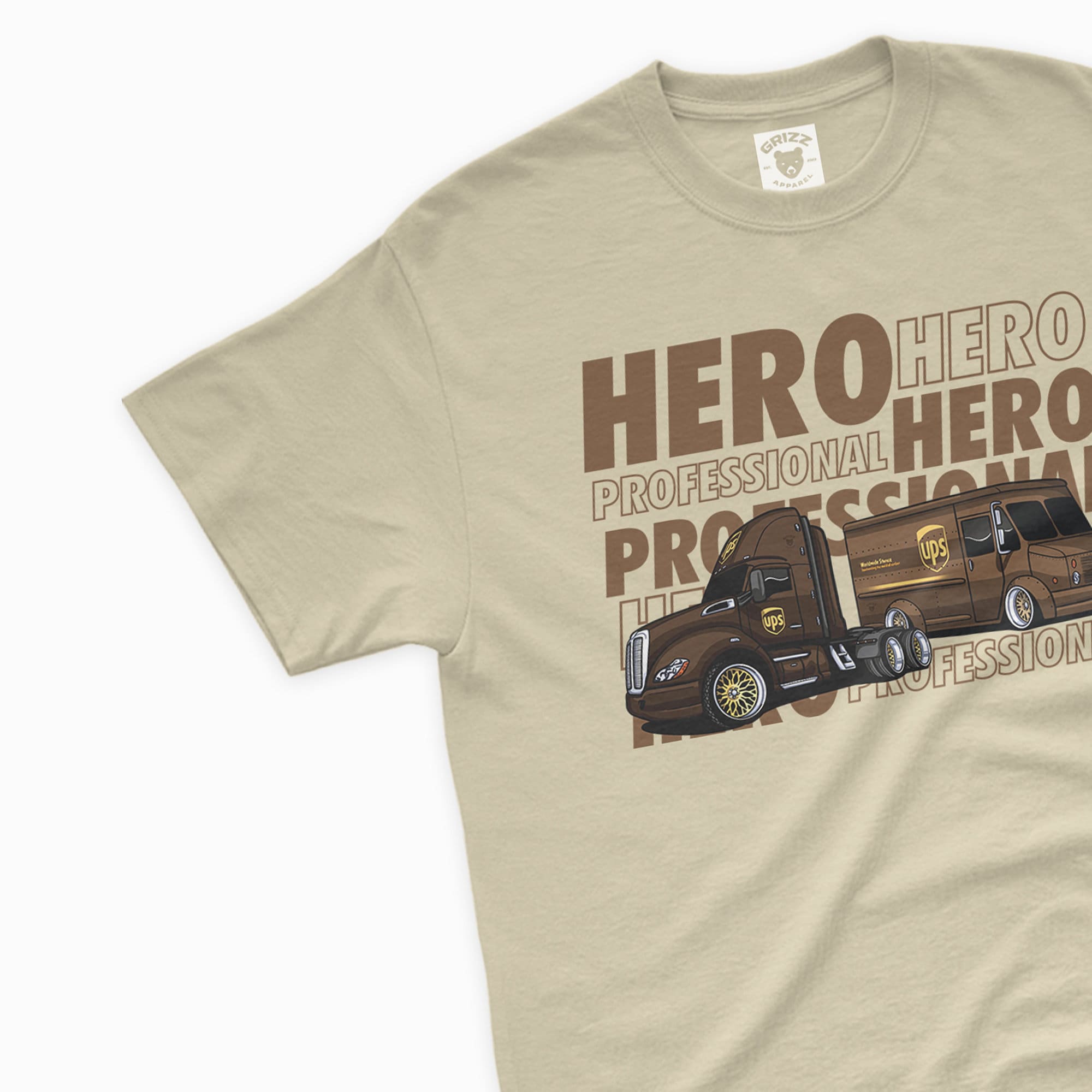UPS Hero Pro Stanced T-shirt - Etsy