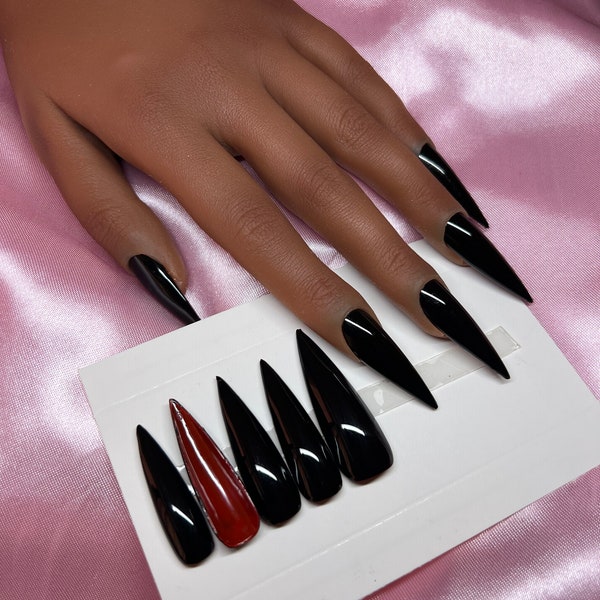 Stiletto Nails - Etsy UK