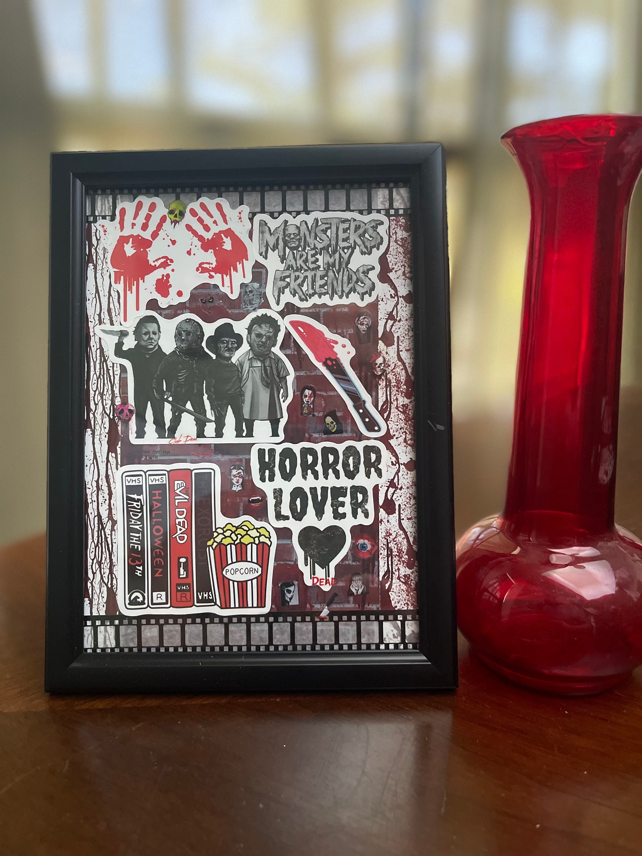Horror Movie Lover Frame - Etsy