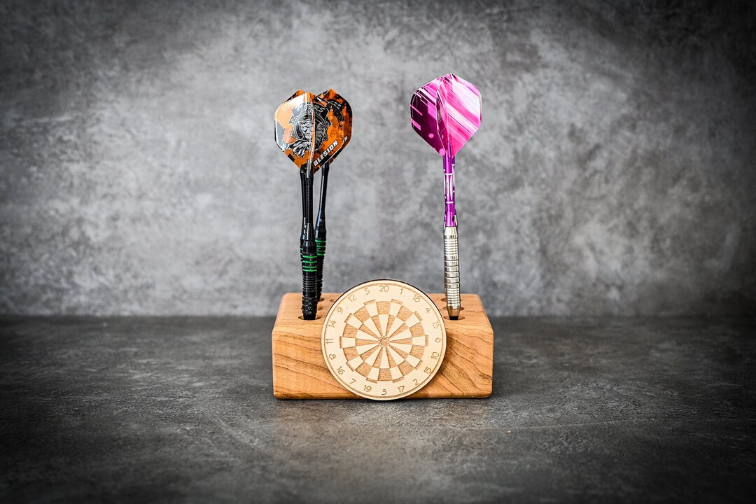 Dart Holder Customizable Dart Stand With Engraving Dart - Etsy